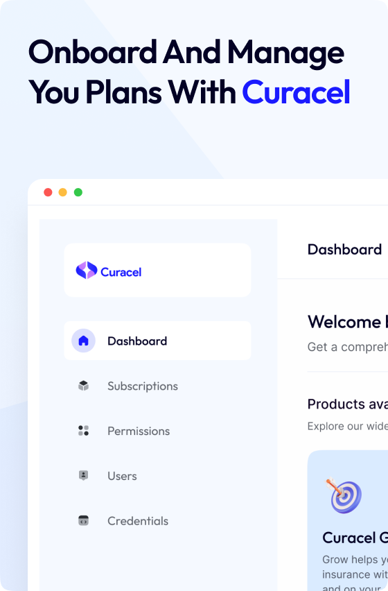 Curacel Insurer-Client Portal